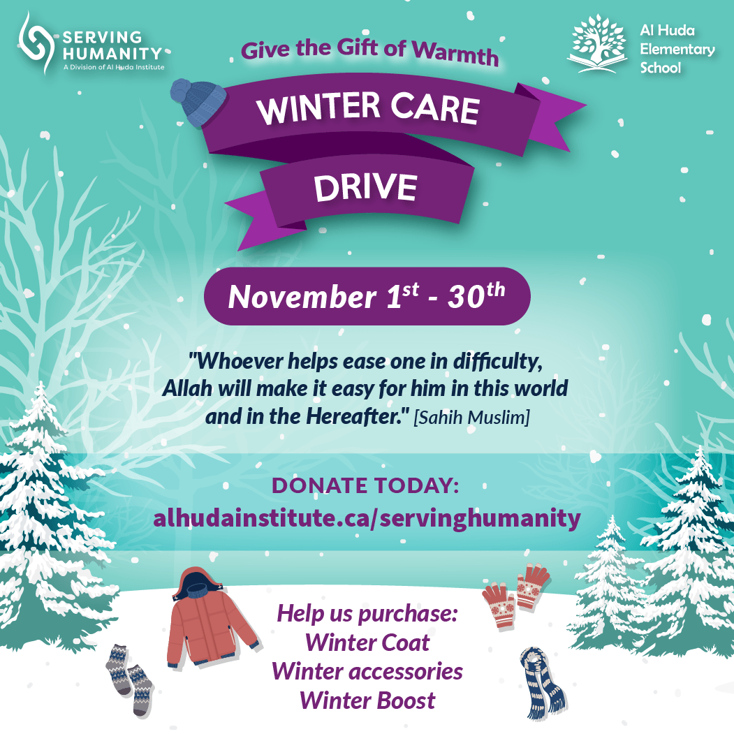 Winter Care Drive 2021 – Al Huda Institute Canada