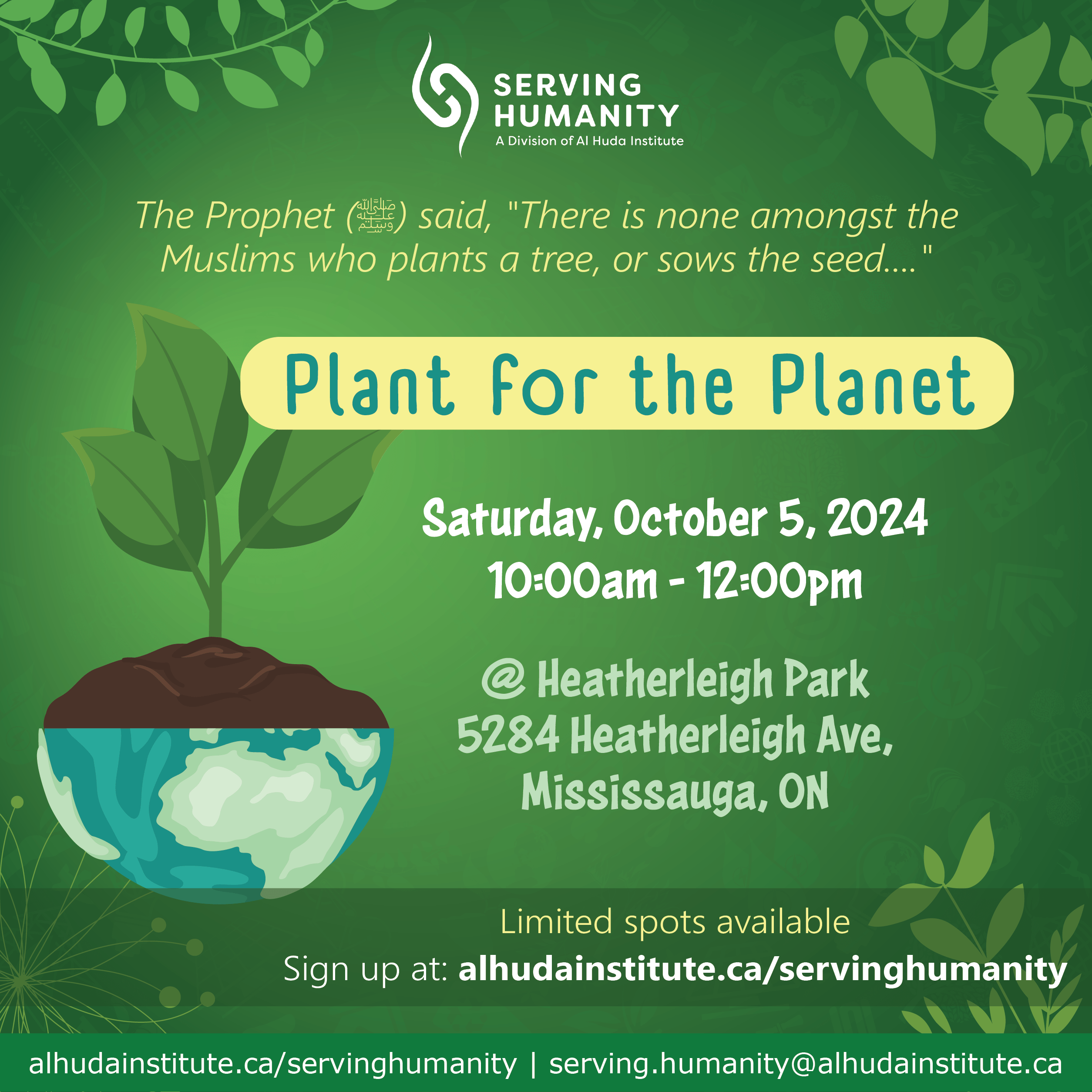 Tree Planting 2024 – Al Huda Institute Canada